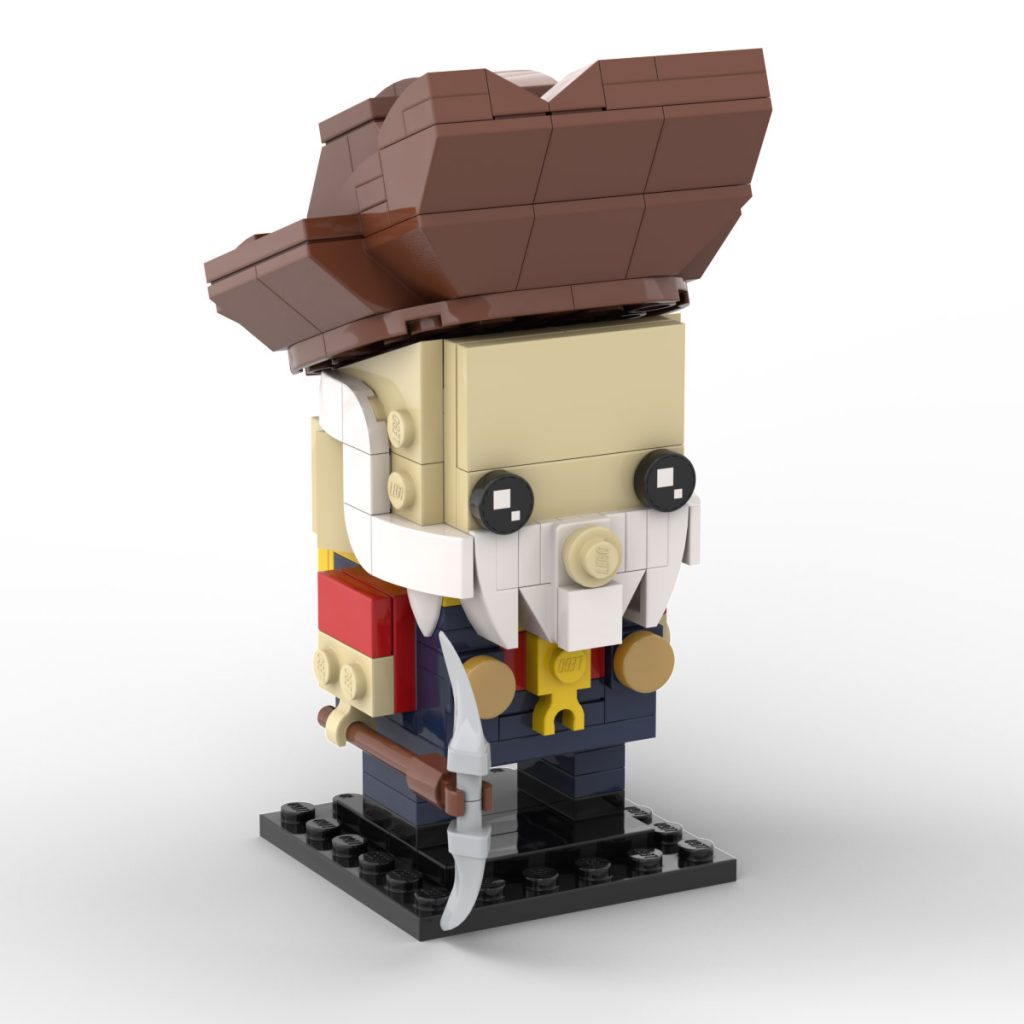 Custom Lego Brickheadz Instructions downloads - Inspector Gadget MOC