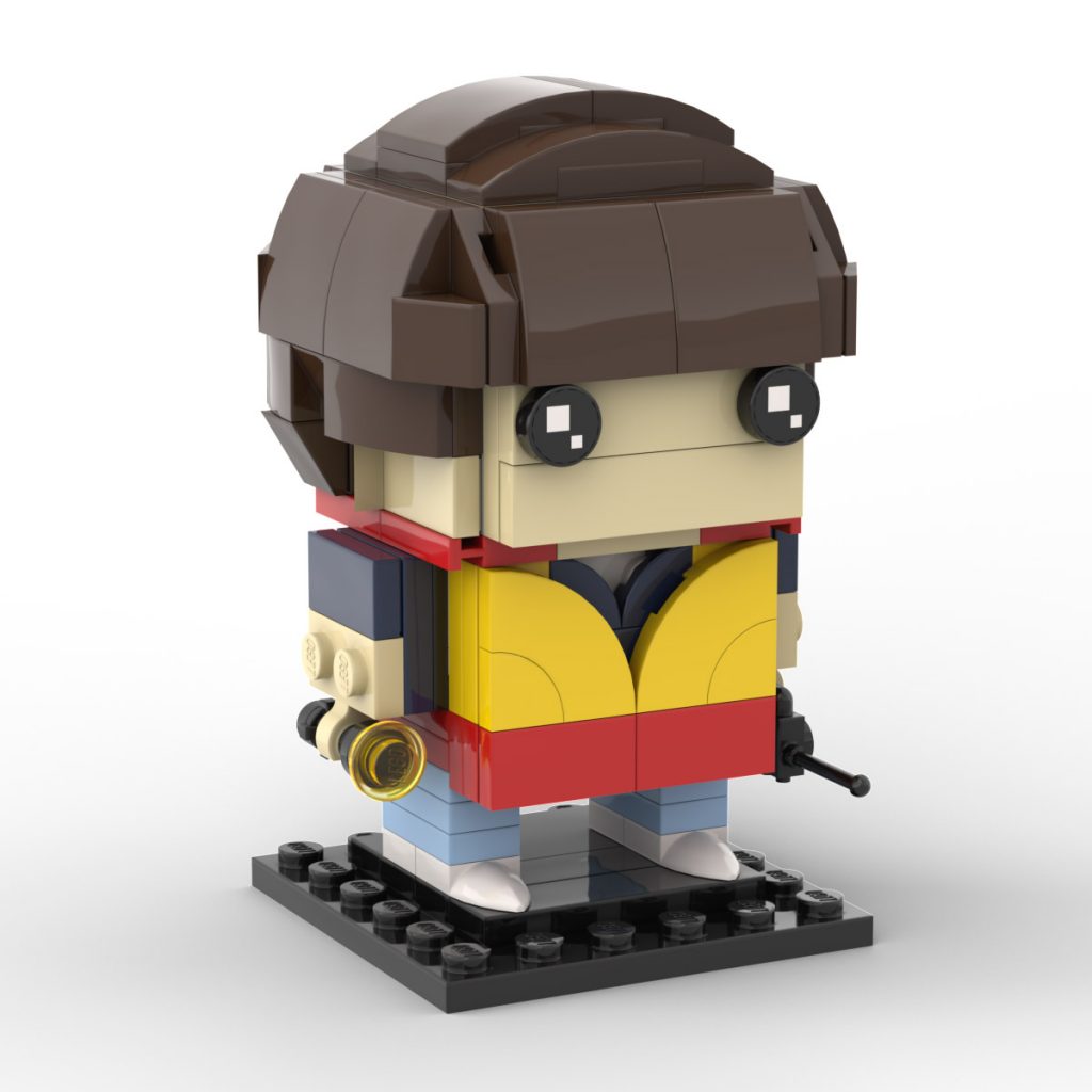 Disney Goofy - Custom Lego Brickheadz instructions