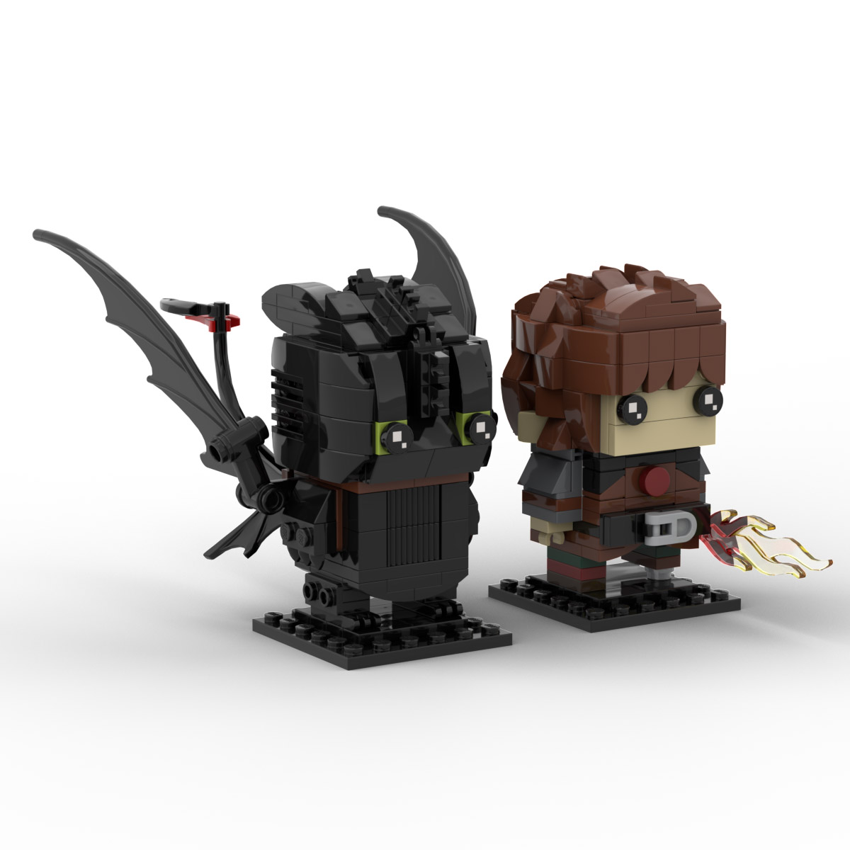 Custom Lego Brickheadz Instructions - Marvel - Star Wars - Harry Potter