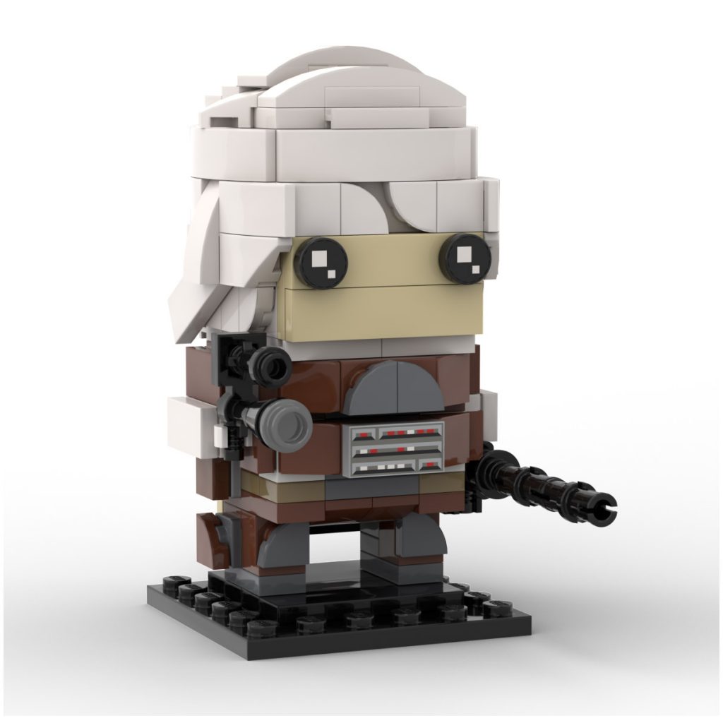 Hiccup - How To Train Your Dragon - MOC Lego Brickheadz Instructions