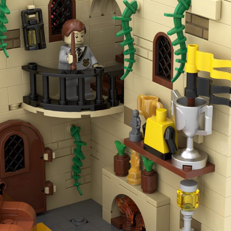 Harry Potter Common Room - Lego Moc Custom Instructions