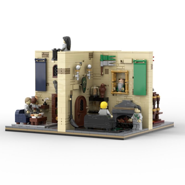 Harry Potter Common Room - Lego Moc Custom Instructions