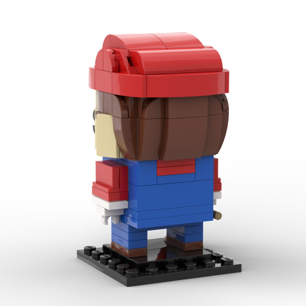 Mario Lego custom Brickheadz Instructions - Super Mario Bros Nintendo