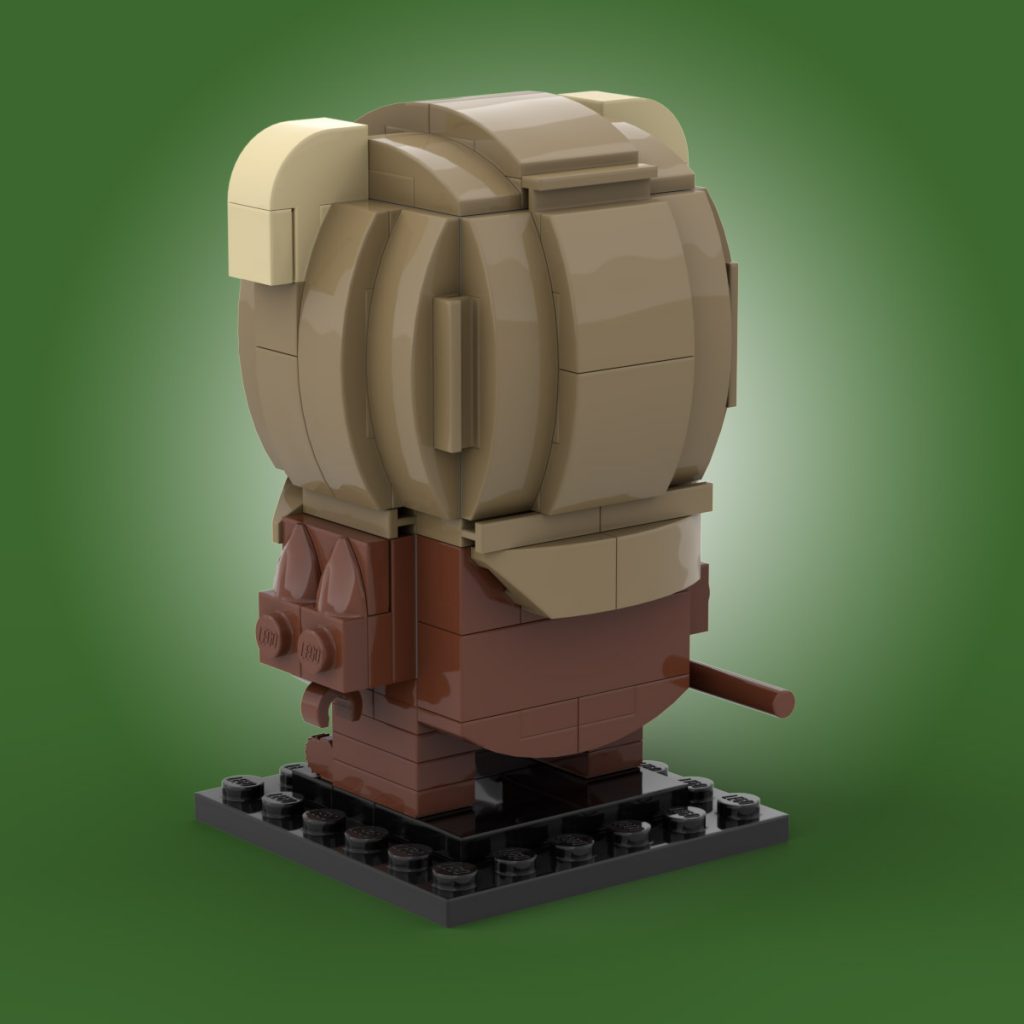 Custom Lego Star Wars Wicket Ewok Brickheadz Instructions