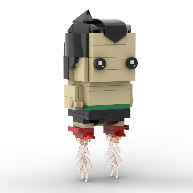 Lego Astro Boy custom Lego - MOC Brickheadz Instructions