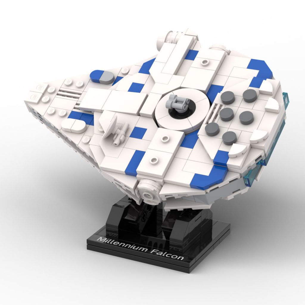 Lego Star Wars Millennium Falcon Display Set - MOC Instructions