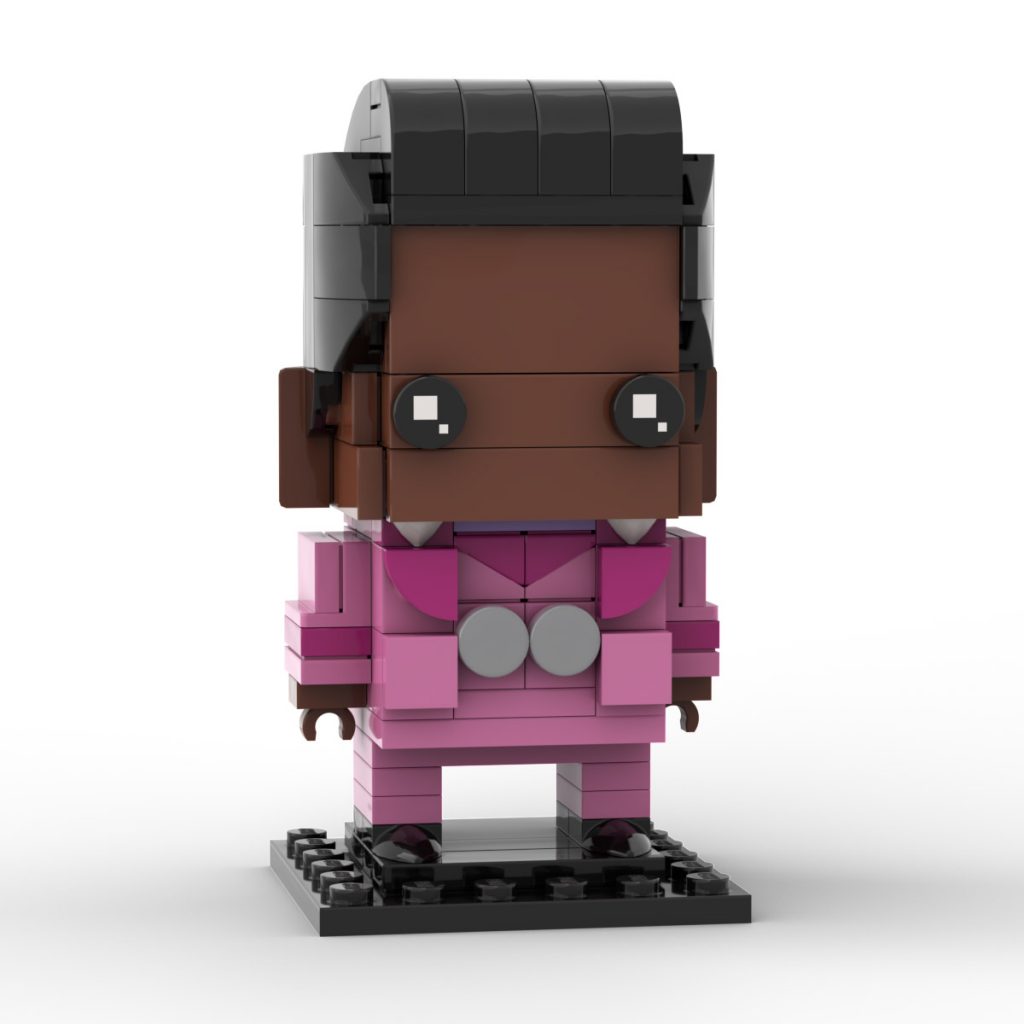 Custom Lego Red Dwarf The Cat custom MOC Brickheadz Instructions