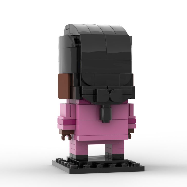Custom Lego Red Dwarf The Cat custom MOC Brickheadz Instructions