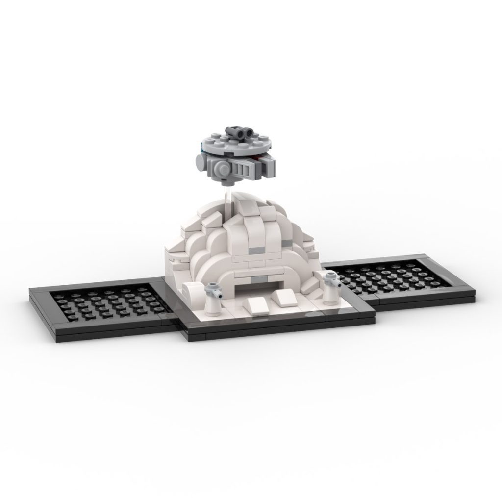 Lego Star Wars Assualt on Hoth Display Brickheadz Base Instructions