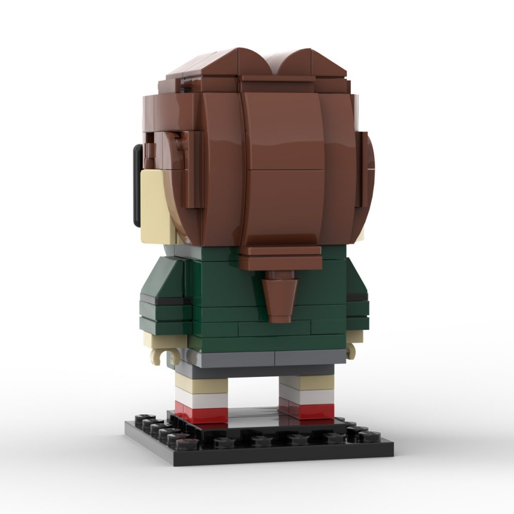 Custom Lego Margo Despicable Me custom Brickheadz Instructions