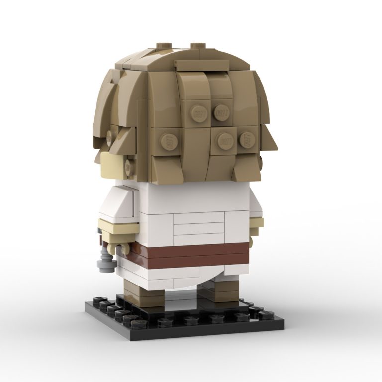 Lego Star Wars Luke Skywalker - Custom Brickheadz Instructions