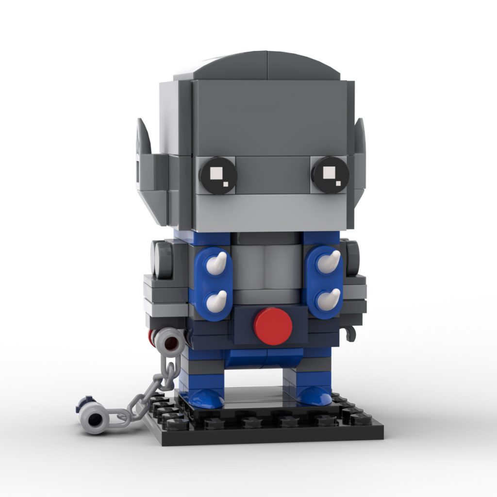 Custom LEGO Thundercats Brickheadz Instructions - Liono - Panthro - 80s