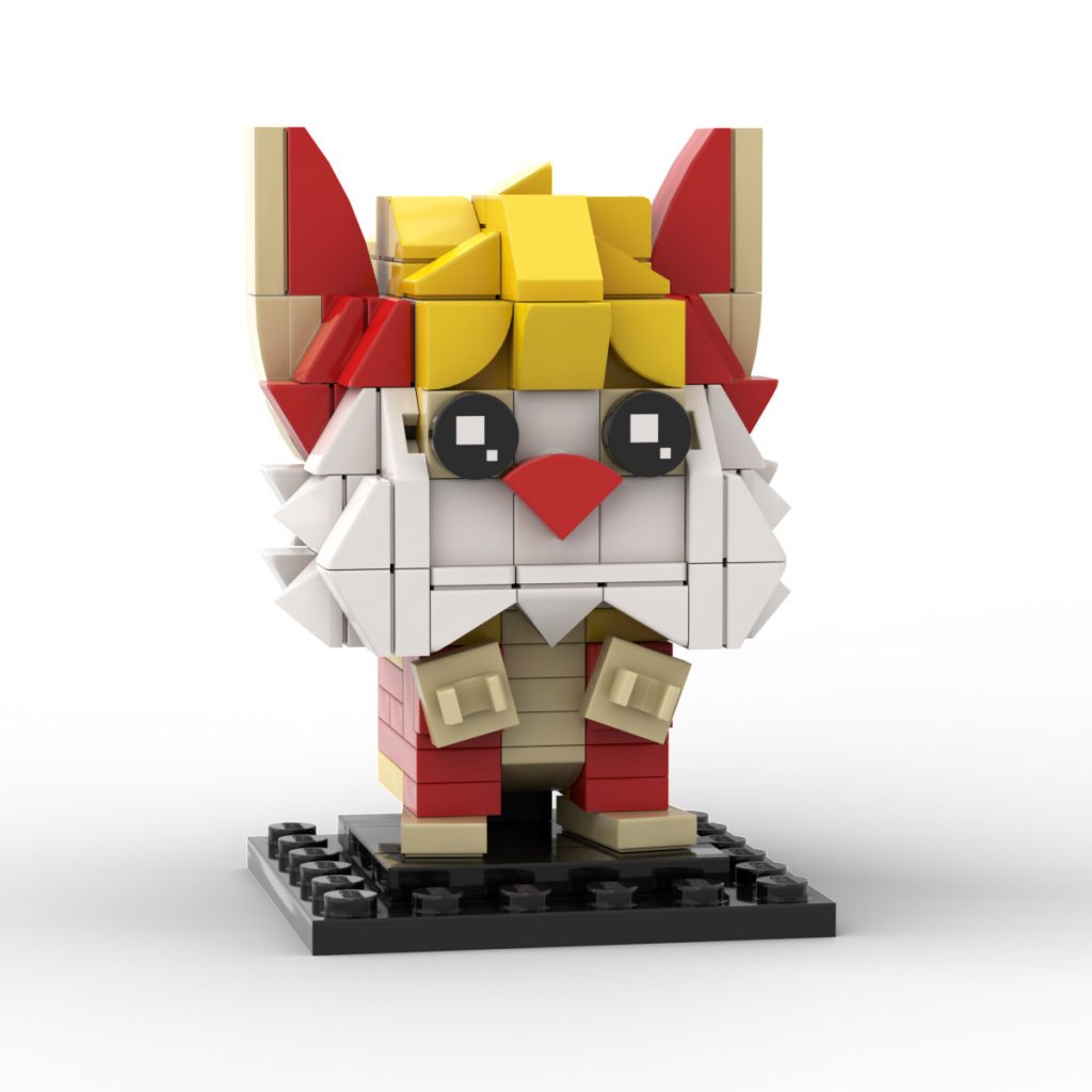 Custom LEGO Thundercats Brickheadz Instructions - Liono - Panthro - 80s
