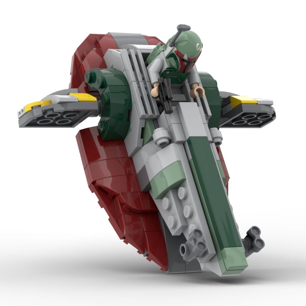 Lego Star Wars Custom Slave 1 Microfighter - Instructions
