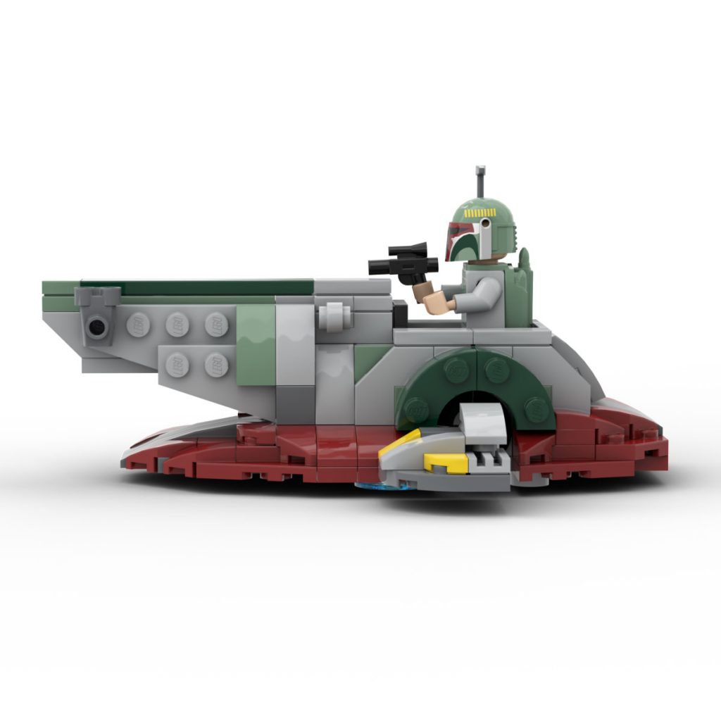 Lego Star Wars Custom Slave 1 Microfighter - Instructions