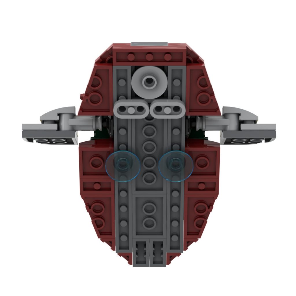 Lego Star Wars Custom Slave 1 Microfighter - Instructions