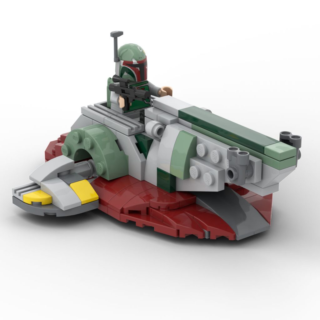 Lego Star Wars Custom Slave 1 Microfighter - Instructions