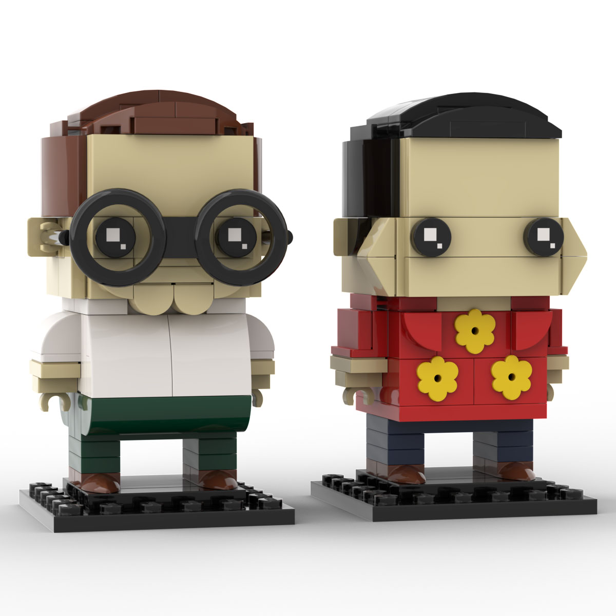 Custom Lego Brickheadz Instructions - Marvel - Star Wars - Harry Potter