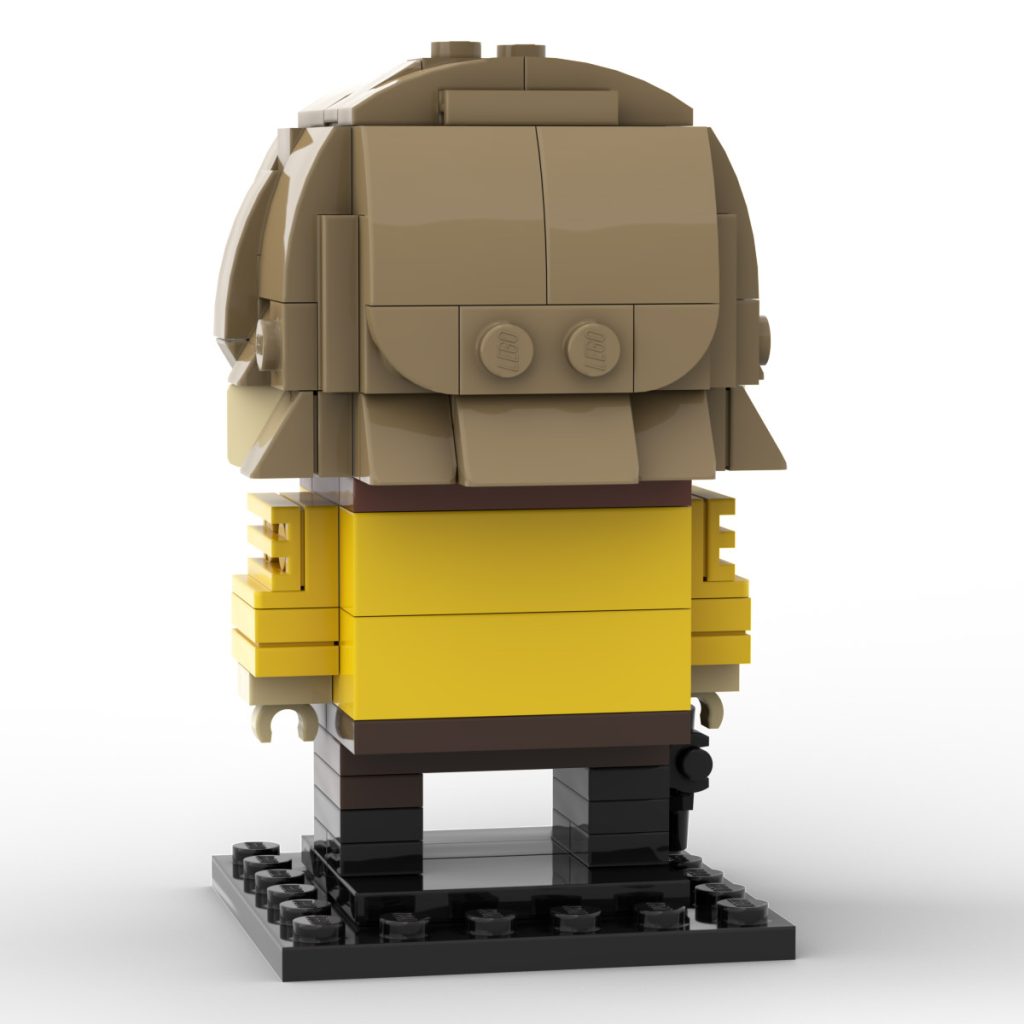 Lego Star Wars Luke Skywalker Ceremony Outfit - Brickheadz Instructions