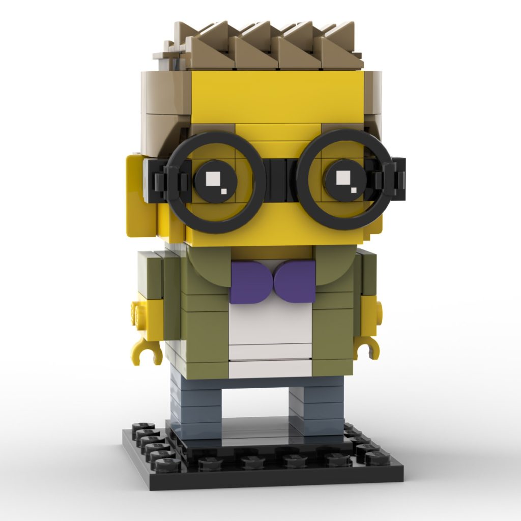 Custom Lego Waylon Smithers The Simpsons Brickheadz Instructions