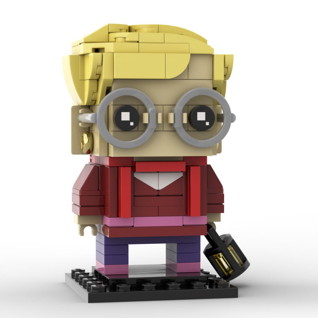 The Goonies - Stef (Steinbrenner) - Custom Lego Brickheadz instructions